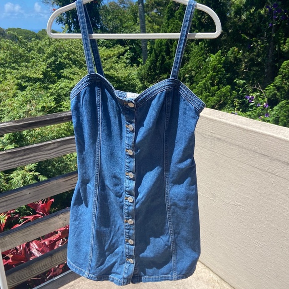 PacSun | Dresses | Pacsun Denim Dress | Poshmark
